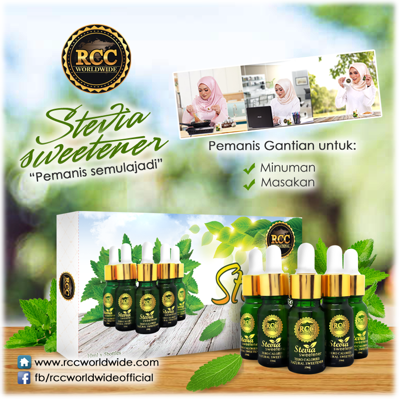 Produk RCC Stevia Sweetener