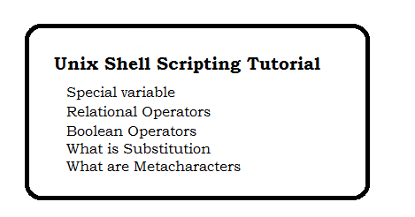 Unix Shell Scripting Tutorial - page 2 | Web Technology Experts Notes