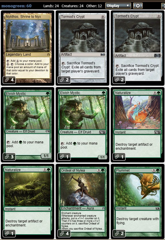 Magic the Gathering Adventures: [Standard] Mono Green FRF build: Abzan ...