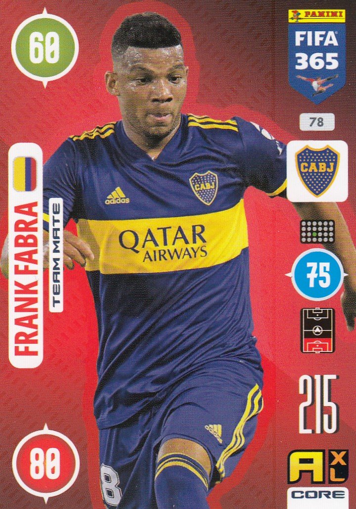 Trading Card Hub.UK: Panini Adrenalyn XL FIFA 365 2021 Boca Juniors Set