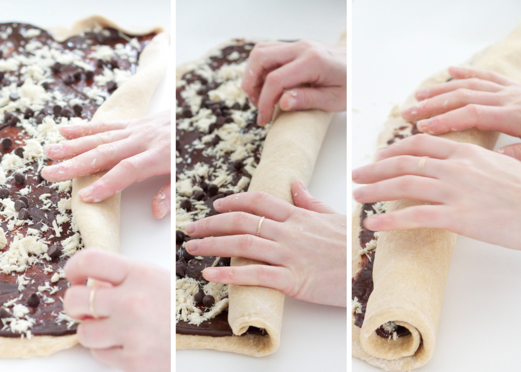 SHORTBREAD: Dairy Free Chocolate & Halvah Babka (Breaded Twist)