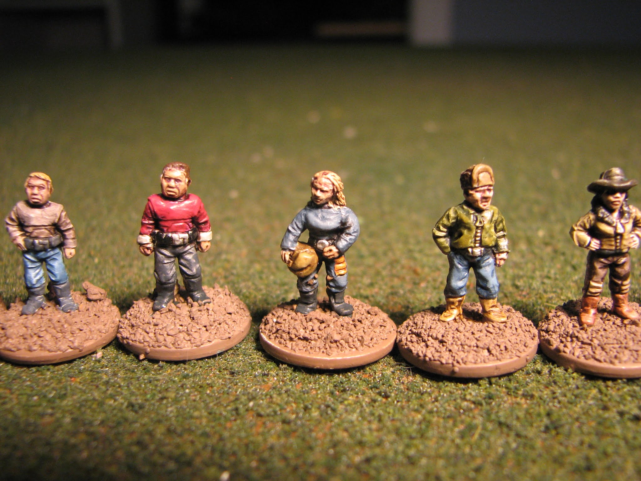 15mm Sci Fi Small Soldiers: 15mm Sci Fi - GZG Colonial Civilians
