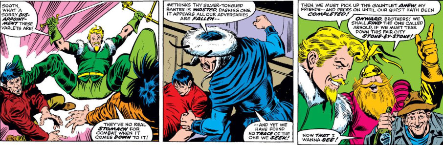 Fandral The Dashing Comics