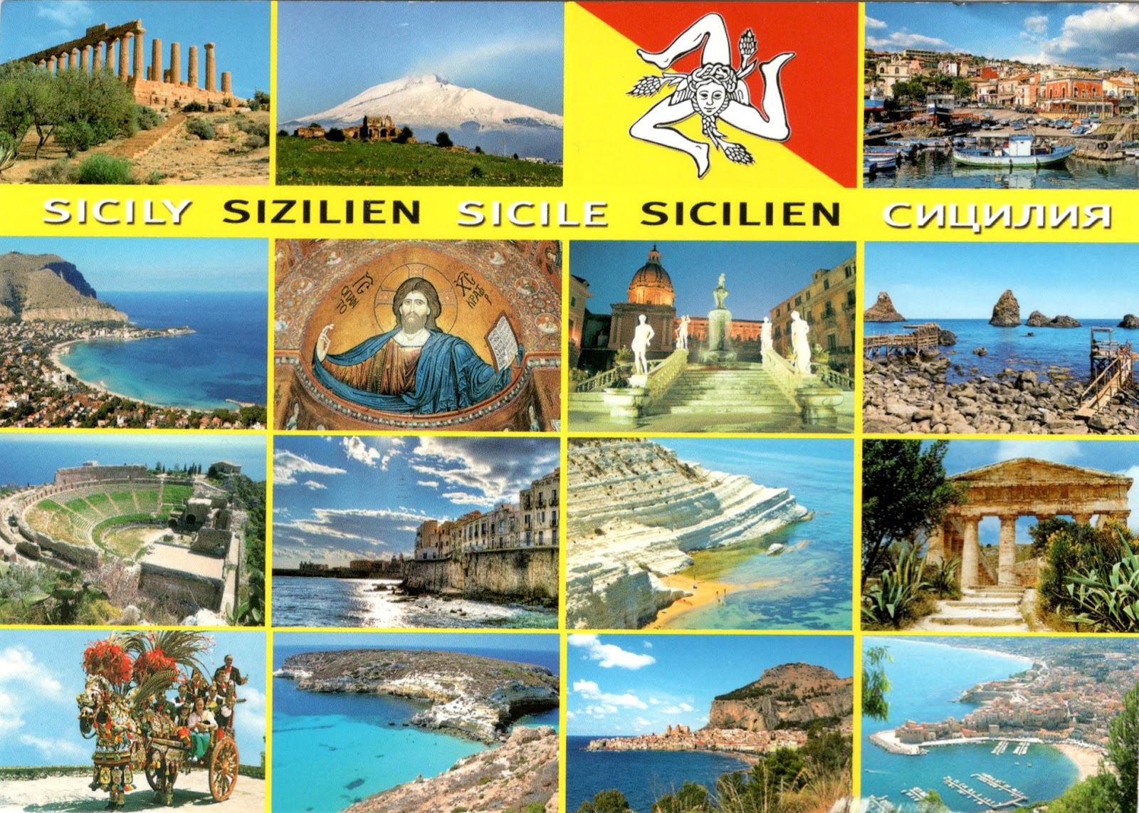 WORLD COME TO MY HOME 0963 0964 1907 2931 2981 ITALY Sicily world-come-to-my-home-0963-0964-1907-2931-2981-italy-sicily