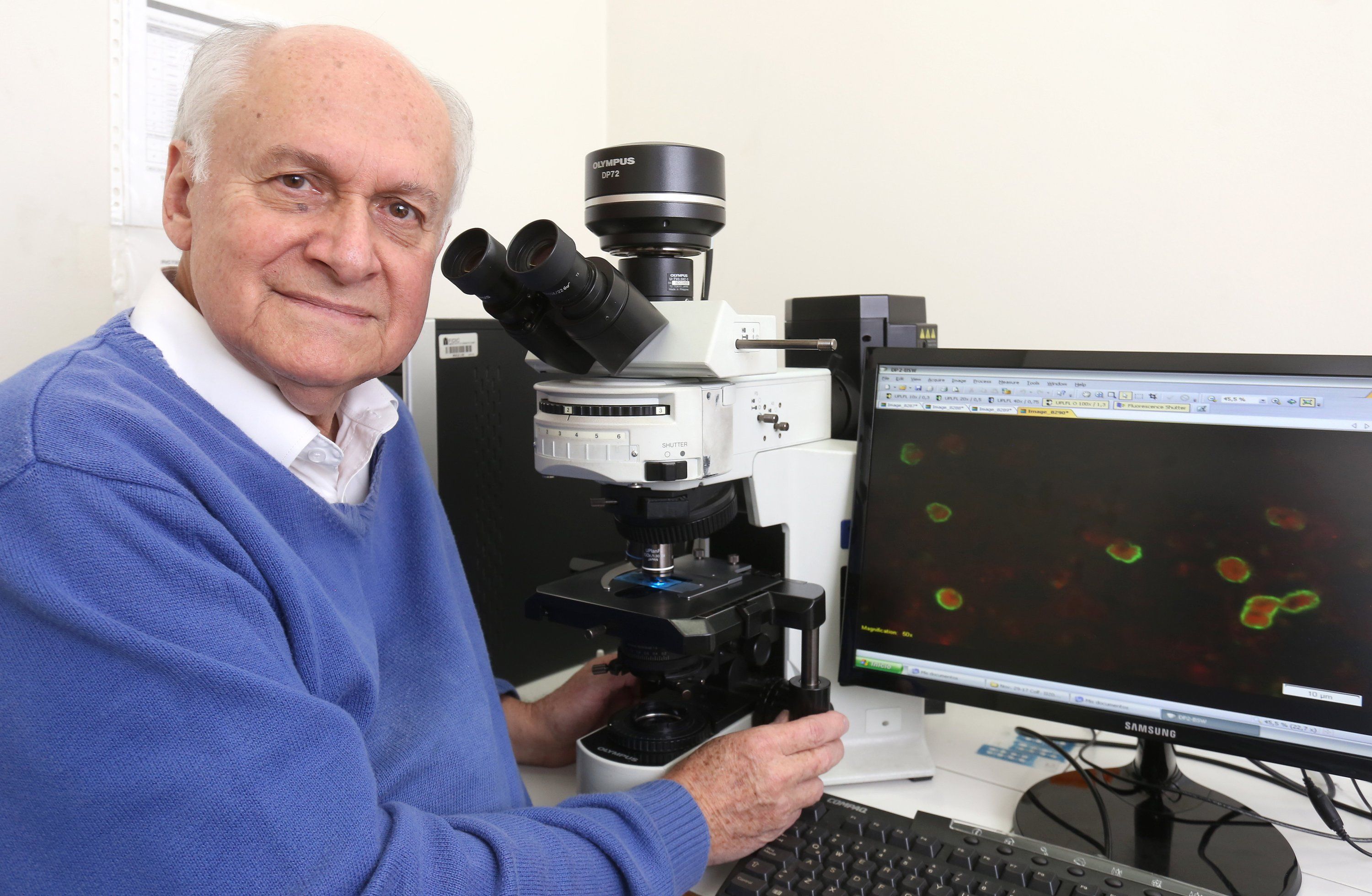 Manuel Elkin Patarroyo: El colombiano que creó la vacuna contra la malaria.