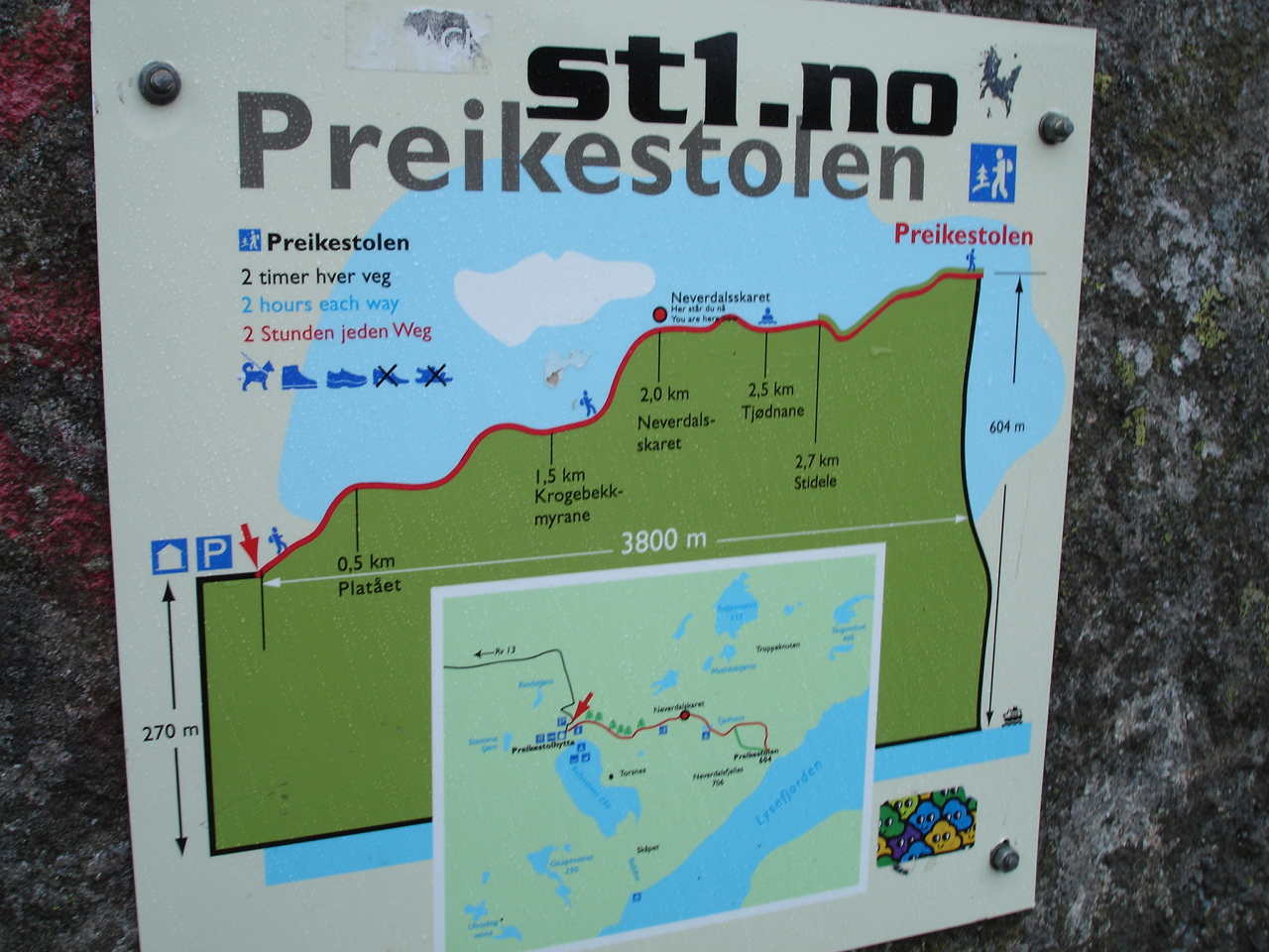 Atreya Rocks: Norway: Stavanger: The trek to Preikestolen / Prekestolen ...