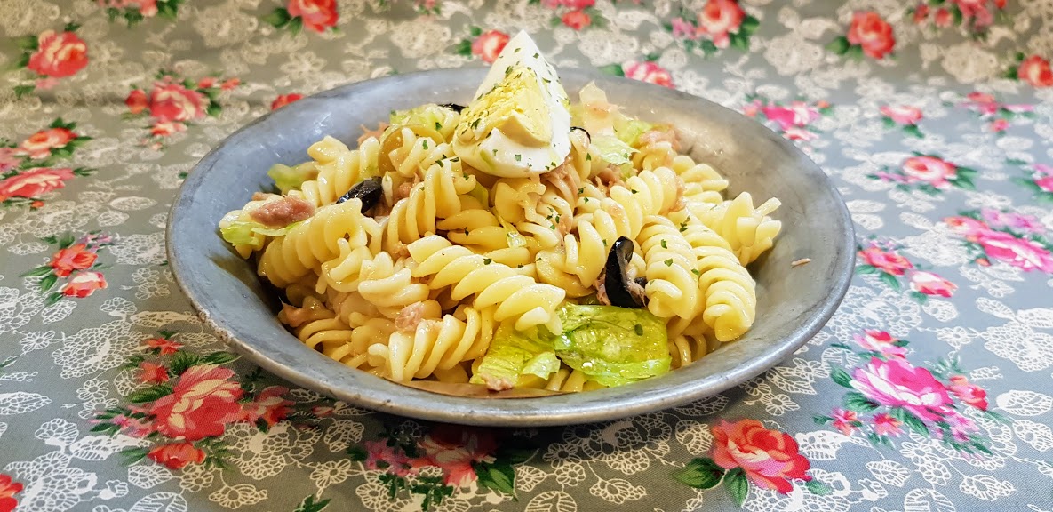 El Rincón De La Mariposa Ensalada De Pasta Atún Y Aceitunas Negras