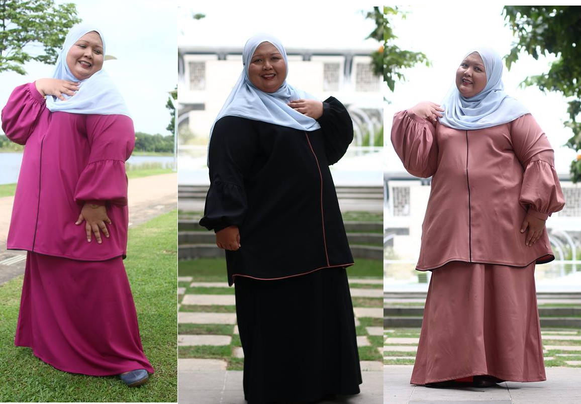 Mazuriah's world: Model baju plus size