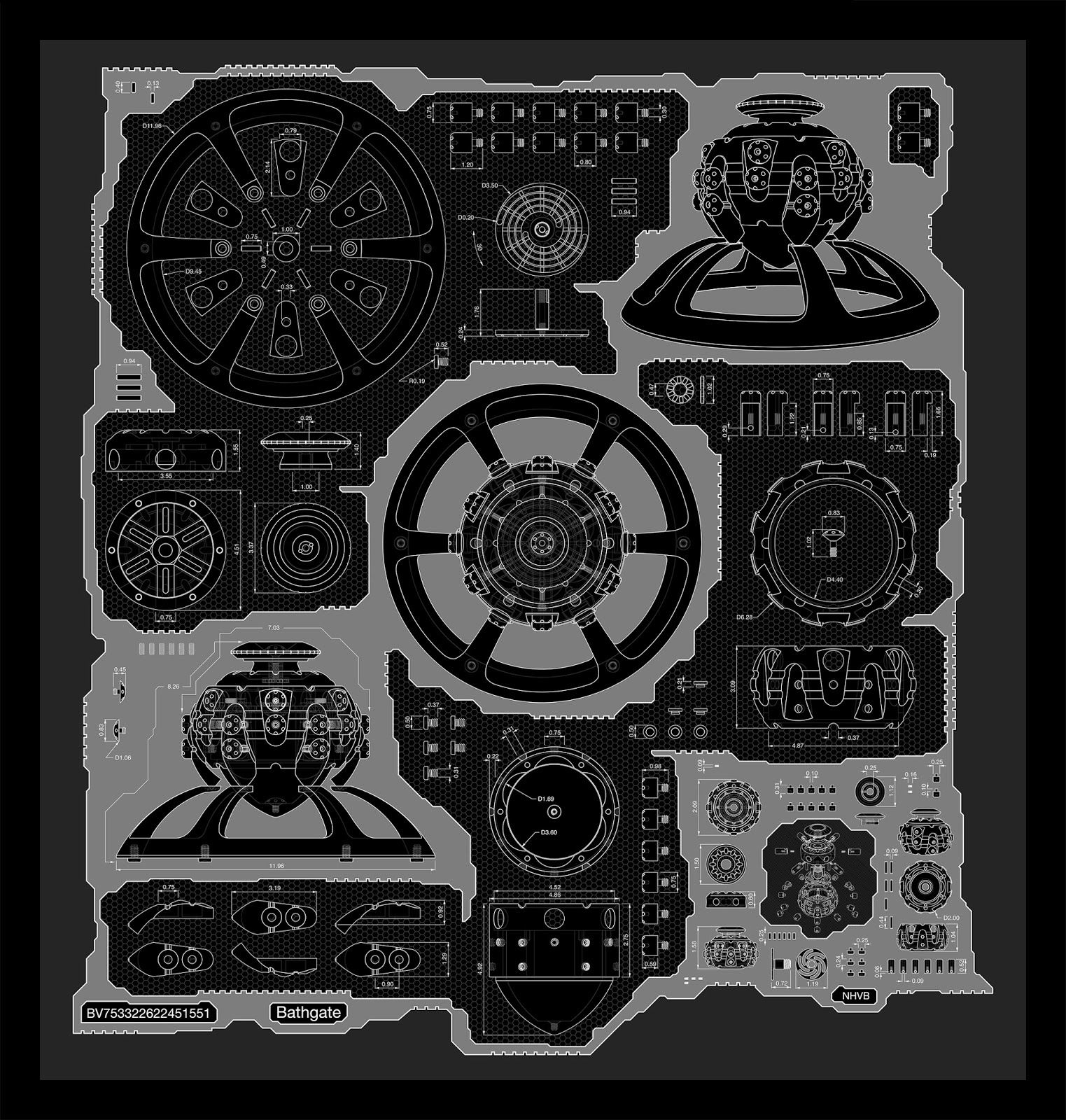 My Sculpture Blog: Sculpture BV 753. Big Brother to the "NHVB".