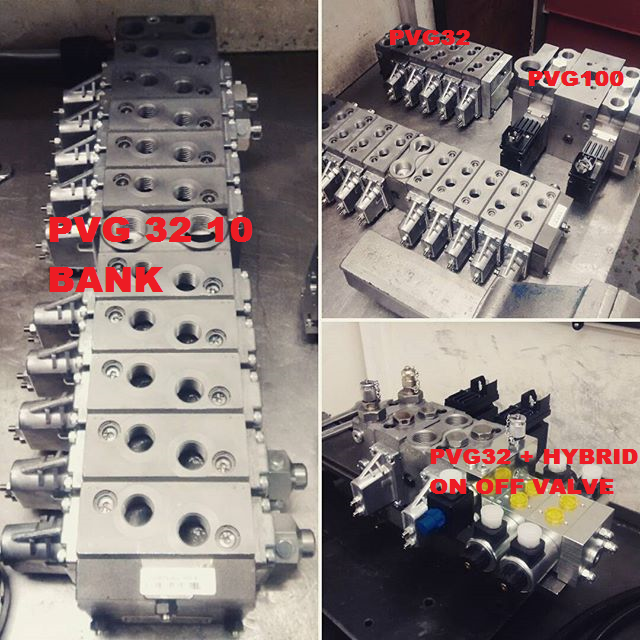 P & R HYDRAULICS LTD: Danfoss PVG proportional valves