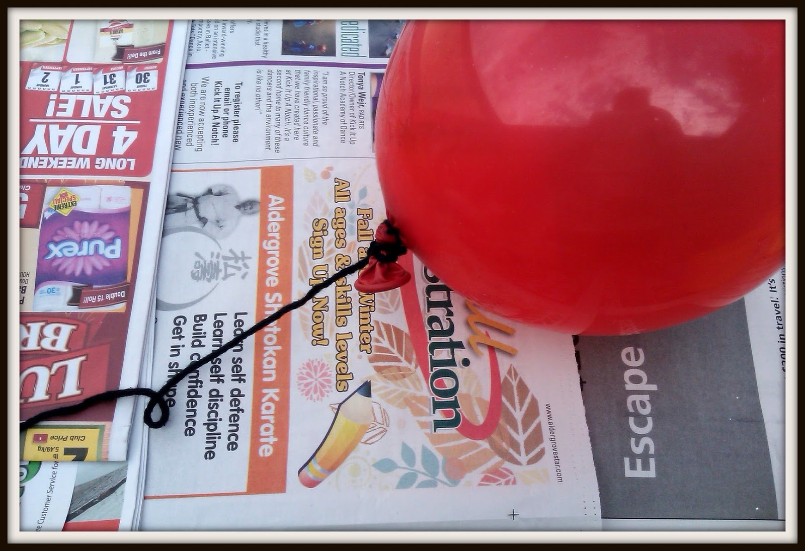 Double Treble Craft Adventures: String Ball Halloween Ornament D.I.Y.
