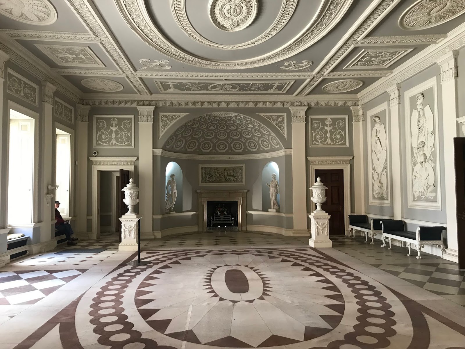 architect design™: Robert Adam's Entrance Hall at Osterley House