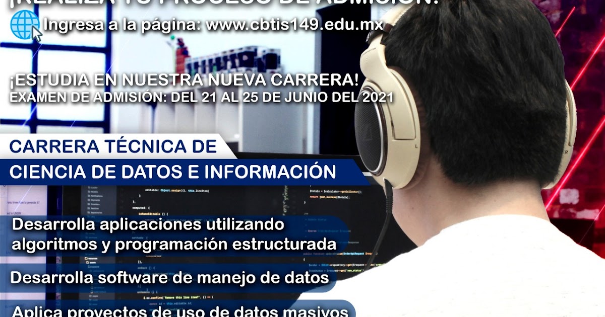CBTis 149: Nueva Carrera Técnica en el CBTis No. 149