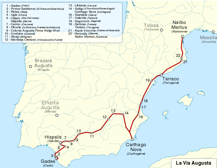 LATIN F Y J.A: La expansión de Roma y las vías de comunicación