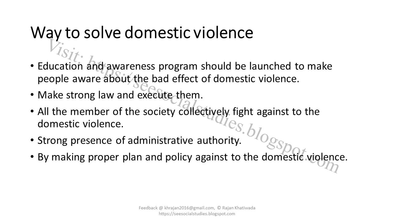 unit 4 lesson 2 Domestic violence and untouchability