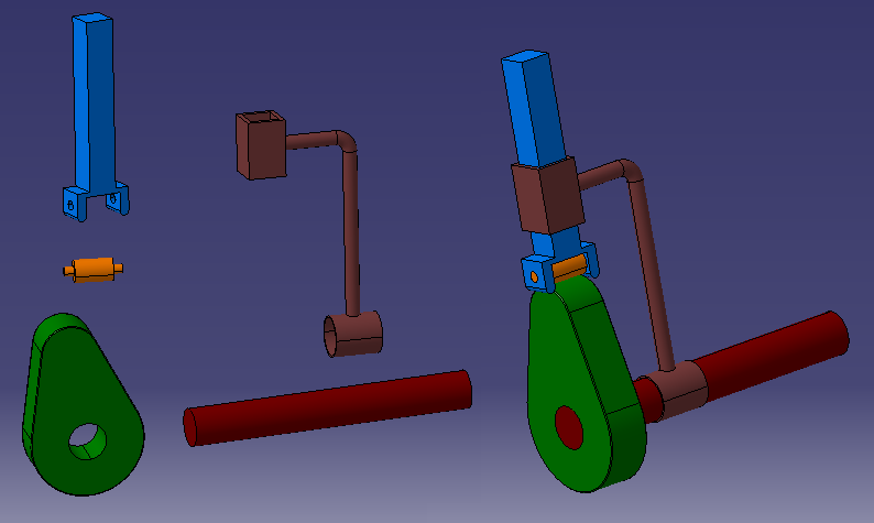 Maquette numérique pédagogique système de transmission de mouvement ...