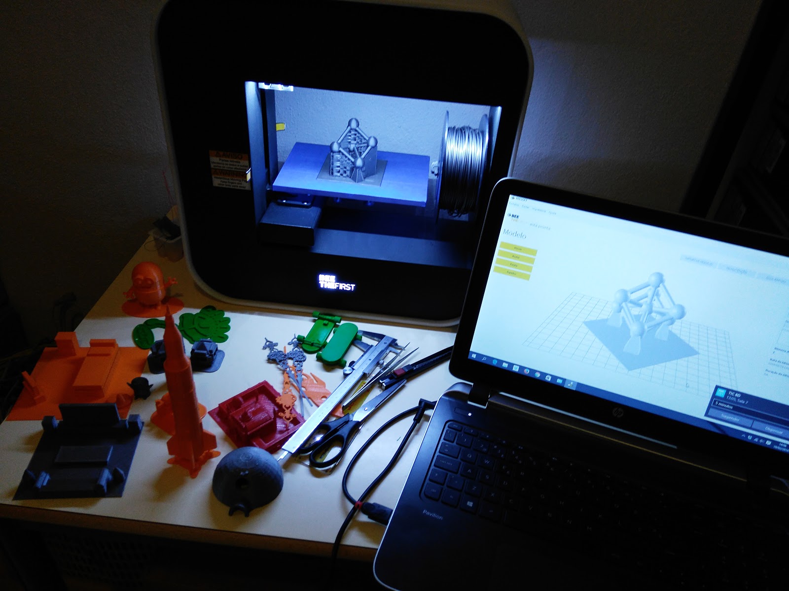 TIC em 3D: Instantes