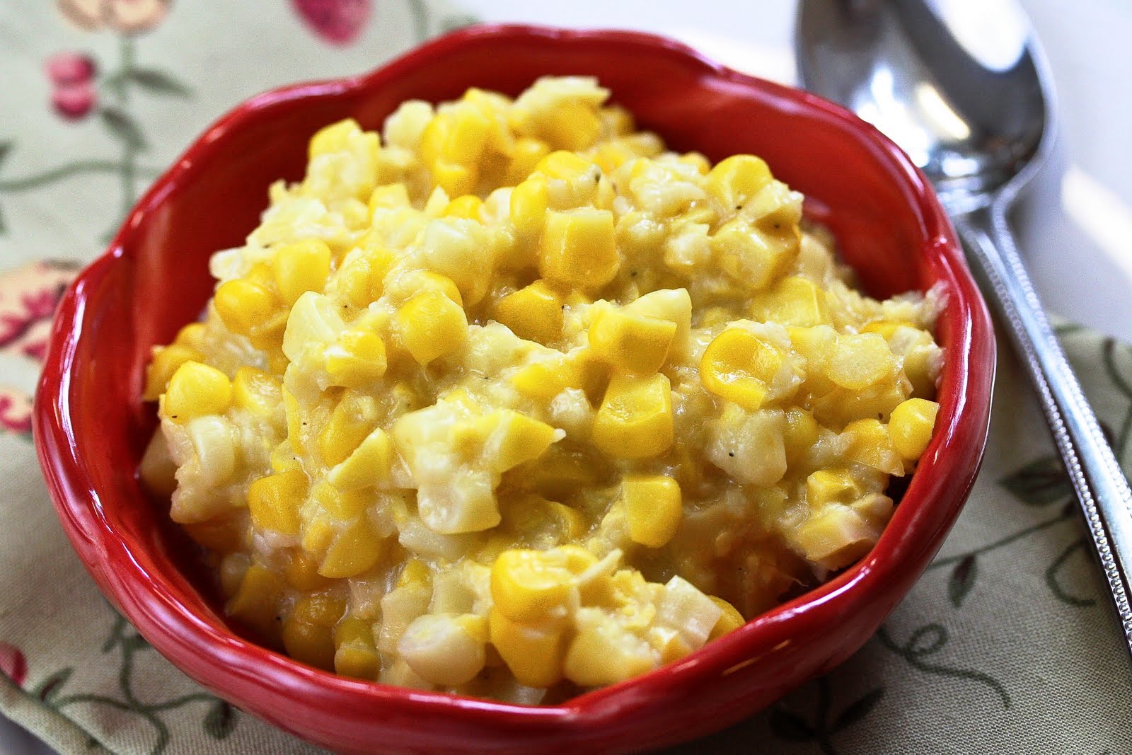 Mom's skillet corn - Saving Room for Dessert