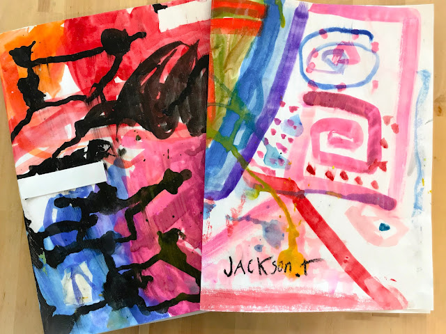Paintbrush Rocket: 5th & 6th Grade Core Art Sketchbooks!