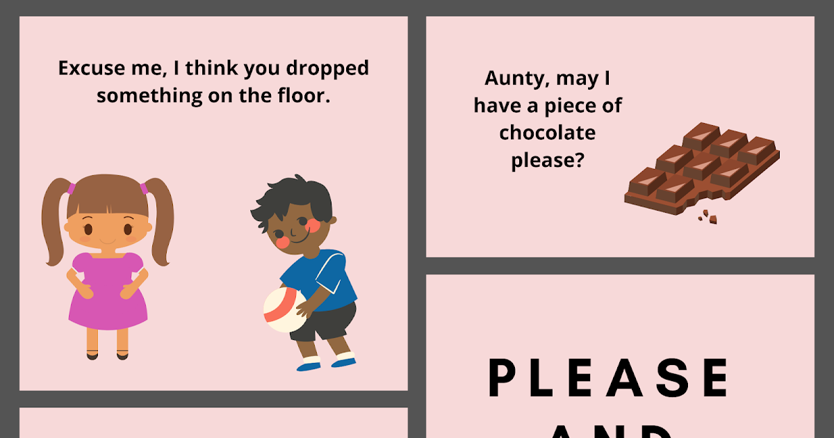 Please and Excuse Me as Part of Children's Vocabulary