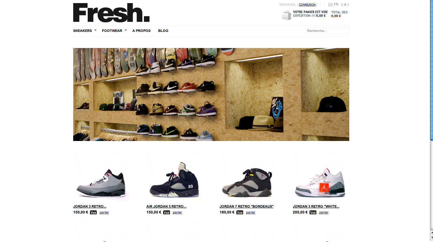 Fresh.: Fresh. are online