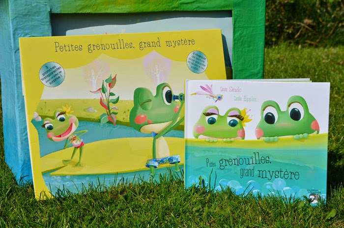 Camille Epplin illustratrice papier: Album, Petites grenouilles, grand ...