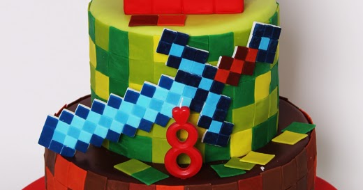 Torturi de vis: Tort Minecraft pentru Cezar