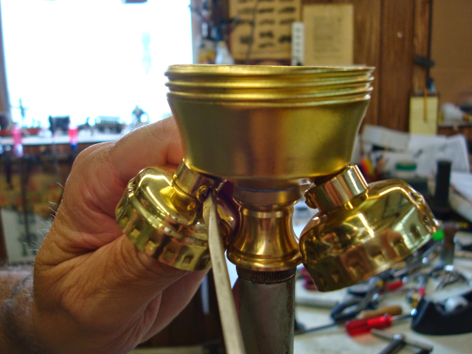 Lamp Parts and Repair | Lamp Doctor: Floor Lamp with Busted Socket ...