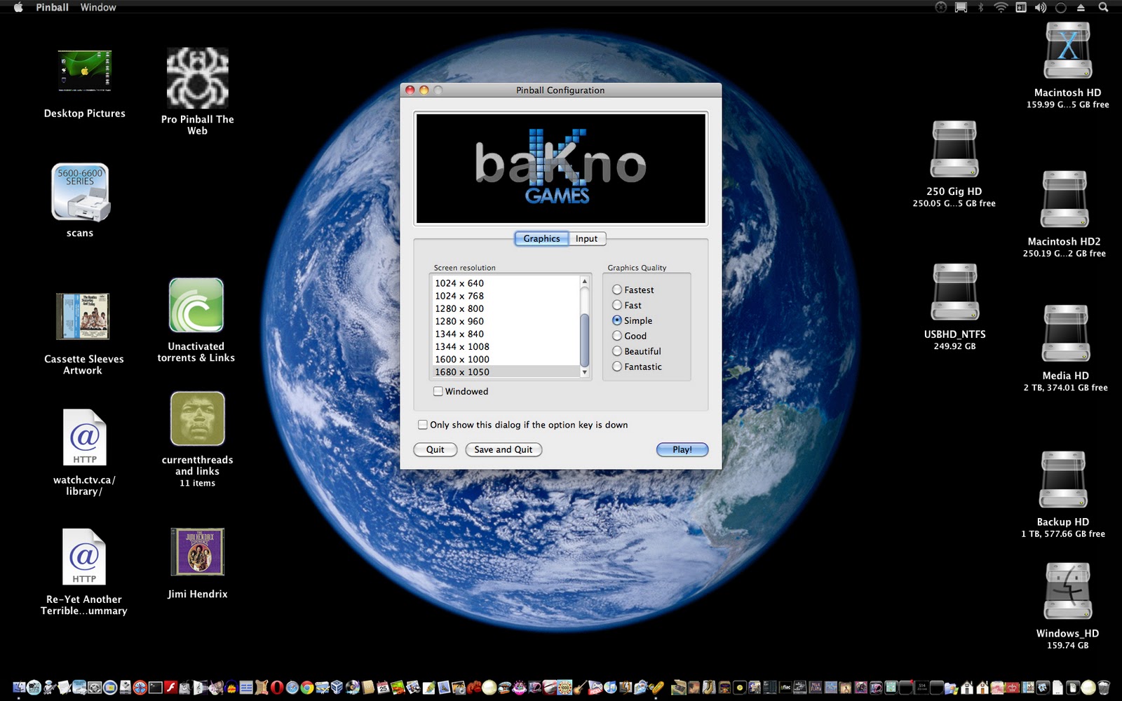 Doc Pinballz Gamesite .... Click on the pinball for a full screen game!