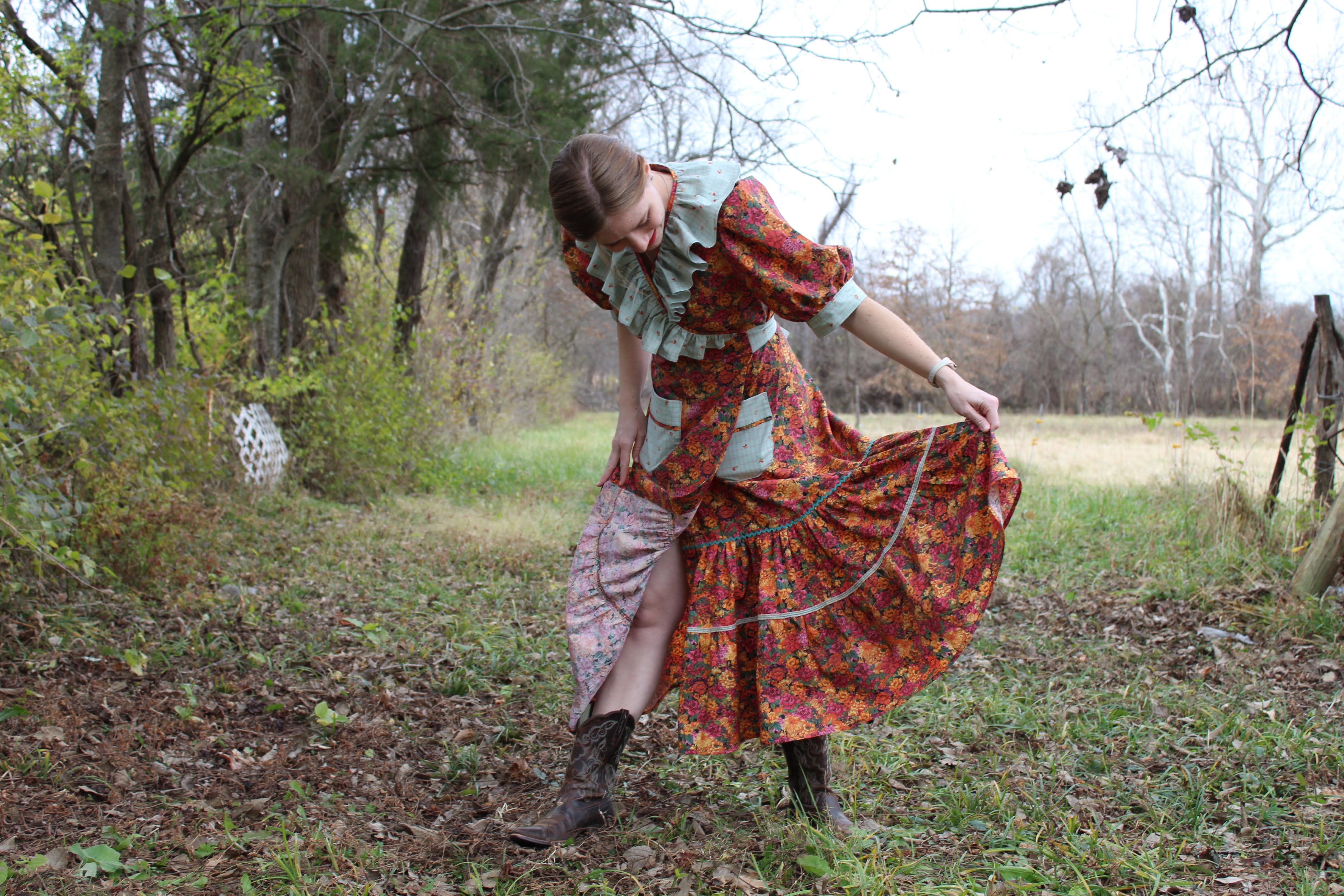 The Sewing Goatherd: A Ruffley and Bright "Hooverette"