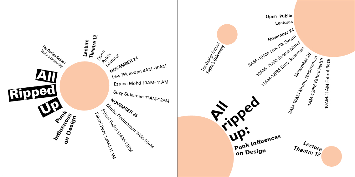 ADVANCED TYPOGRAPHY - EXERCISES