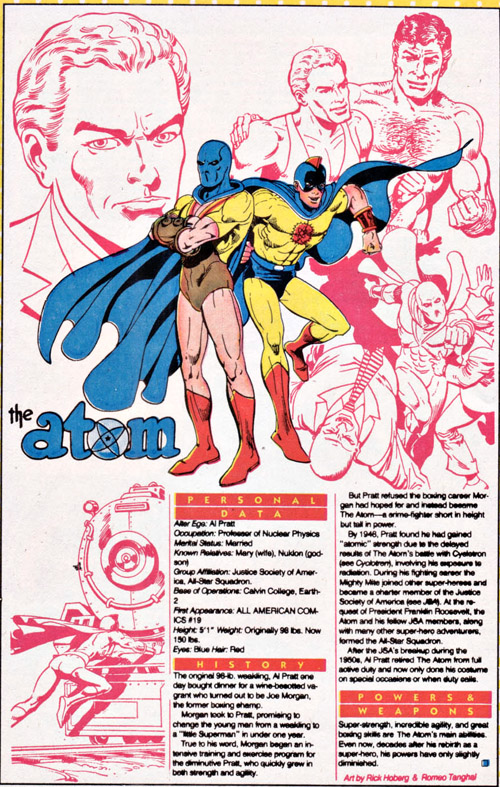 Who's the Golden Age Atom?