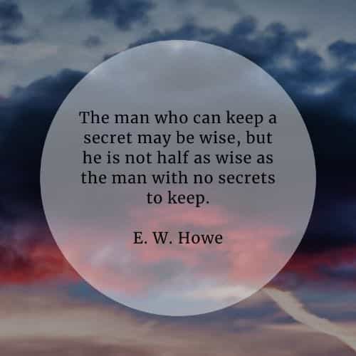 50 Secrets quotes that'll reveal the facts about the matter