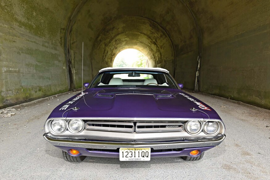 Just A Car Guy: 1971 Plum Crazy 340 drop-top Challenger pace car of ...
