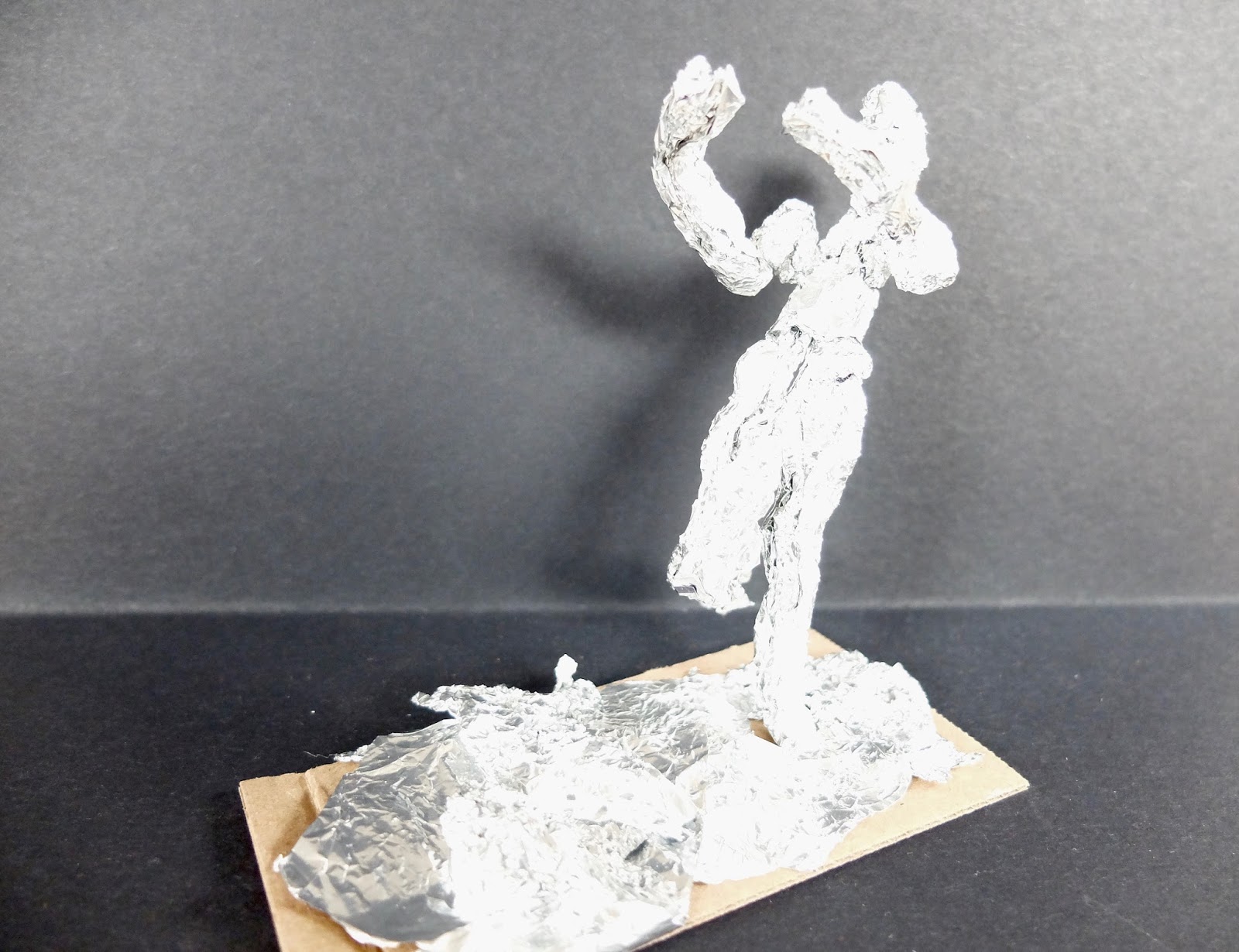 Adventures In Art: Tin Foil Sculpting