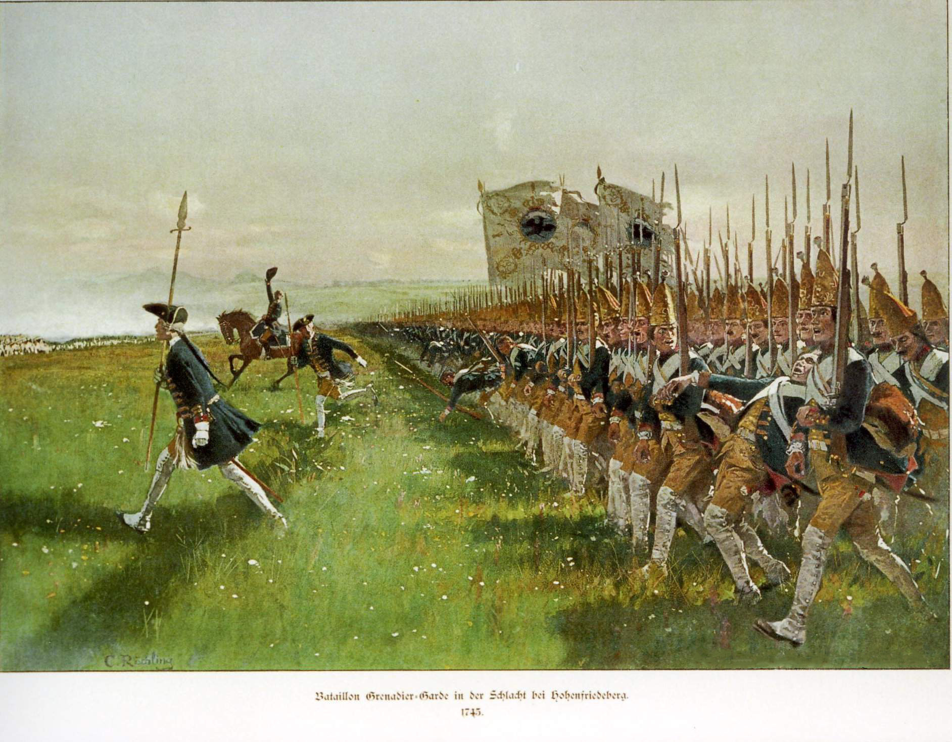 Not By Appointment: Rossbach Prussian Flags Project - Flags of Prussian ...