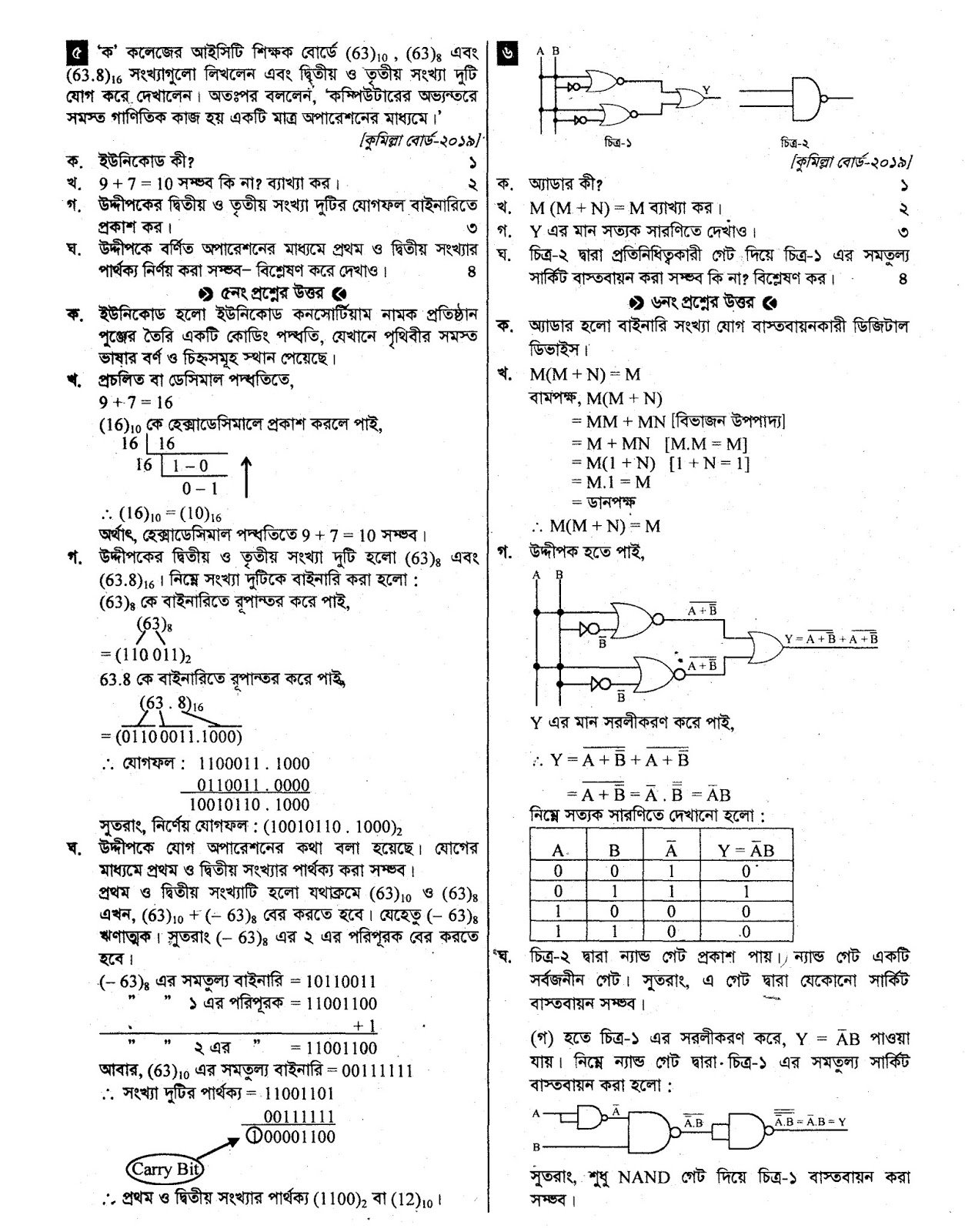 HSC ICT Board Question Chapter 3 - URANUS TEACHING HOME