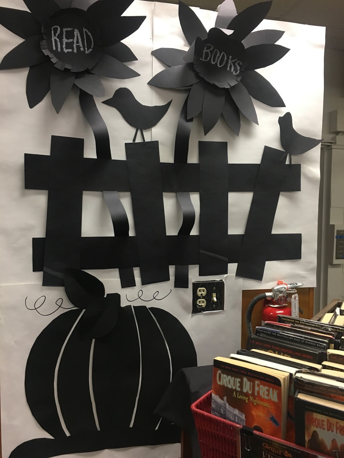 Library Displays: Fall into a good book!