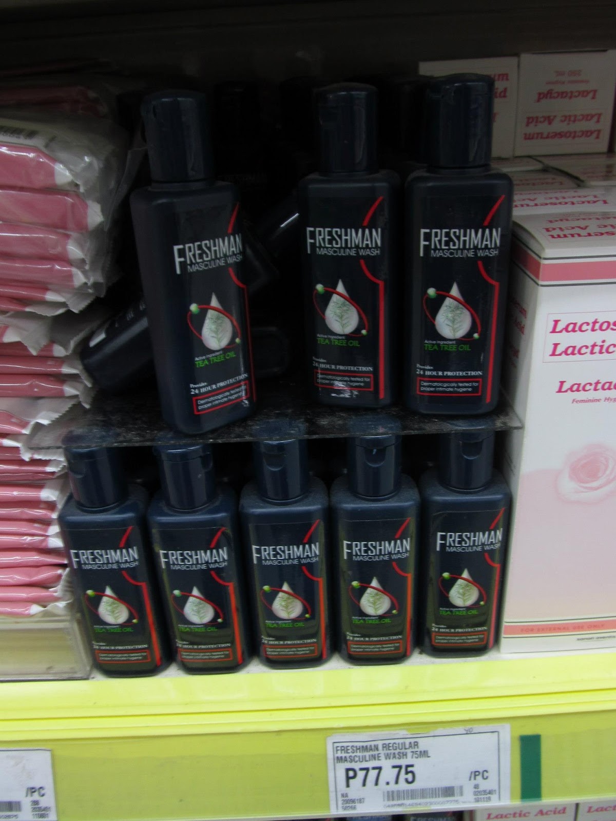 Bilog: Freshman Masculine Wash?