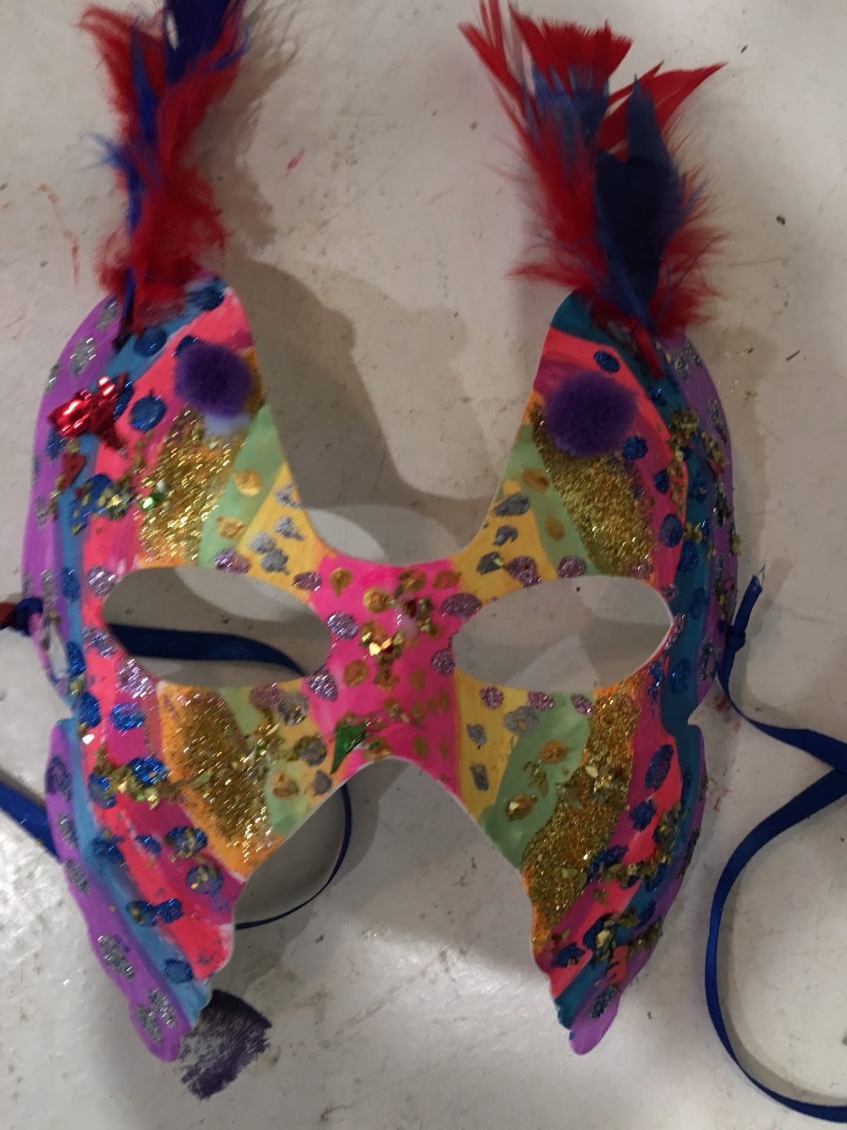 Sunnyside Art House: Olympic Games Lesson - Part 1: Rio Carnival Masks