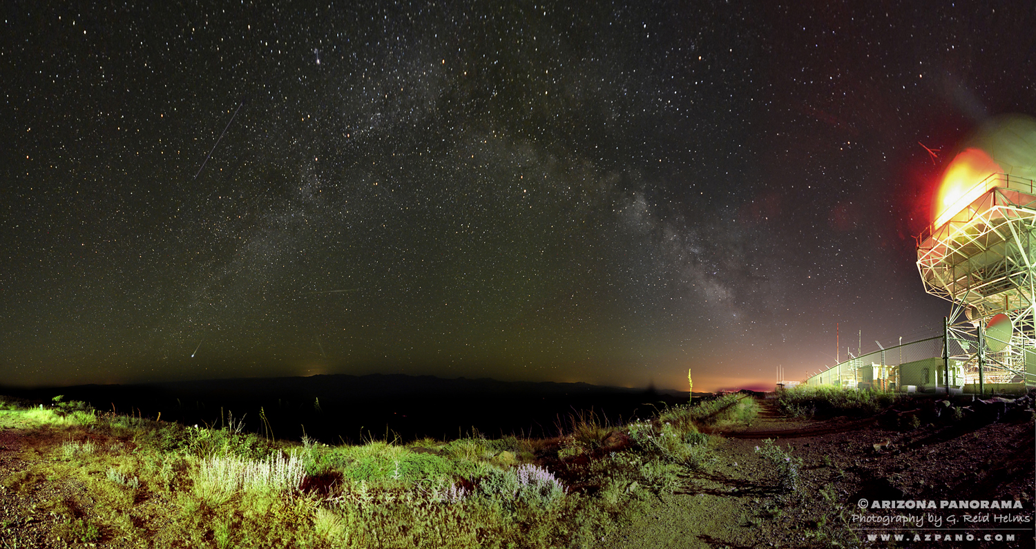 Arizona Panorama: Gamma Delphinus Meteor Shower