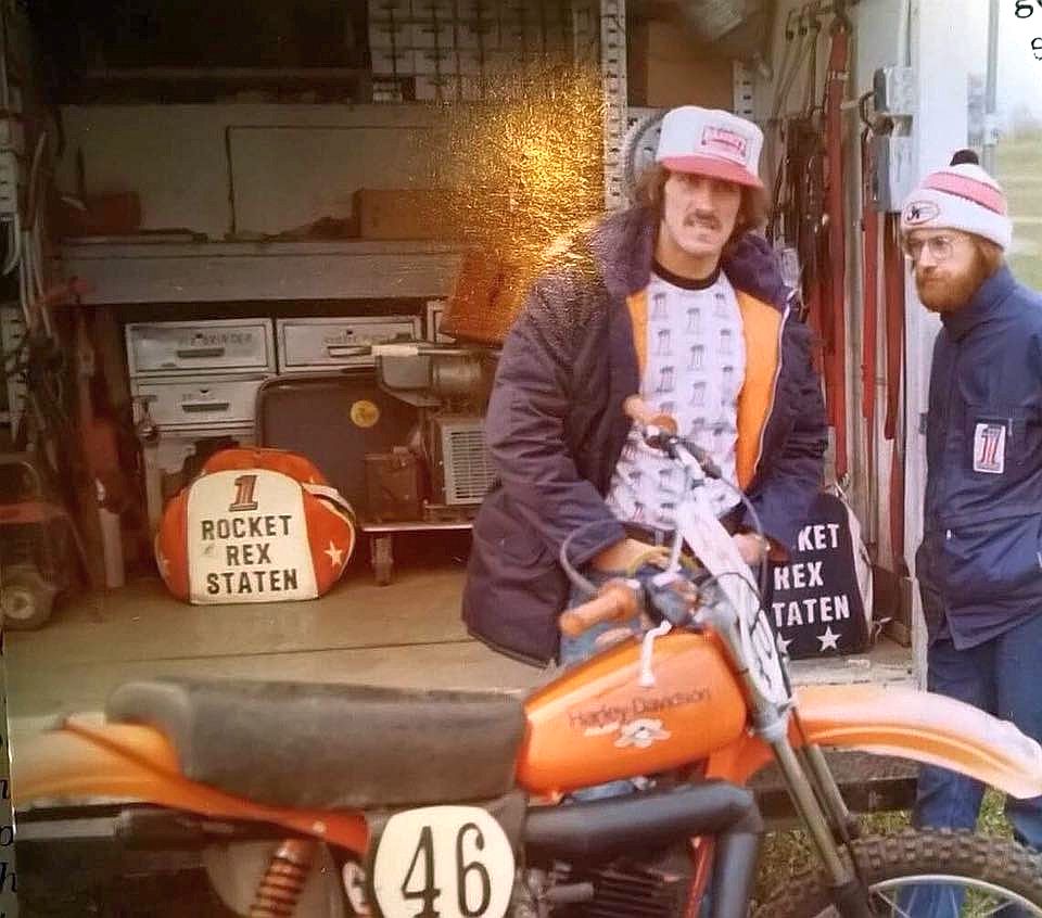 ‘ROCKET’ REX Staten Fan Page: HARLEY Days