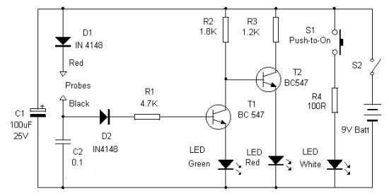 Test Multiteste LEDs - Polarity - Continuity - Resistance Circuit ...