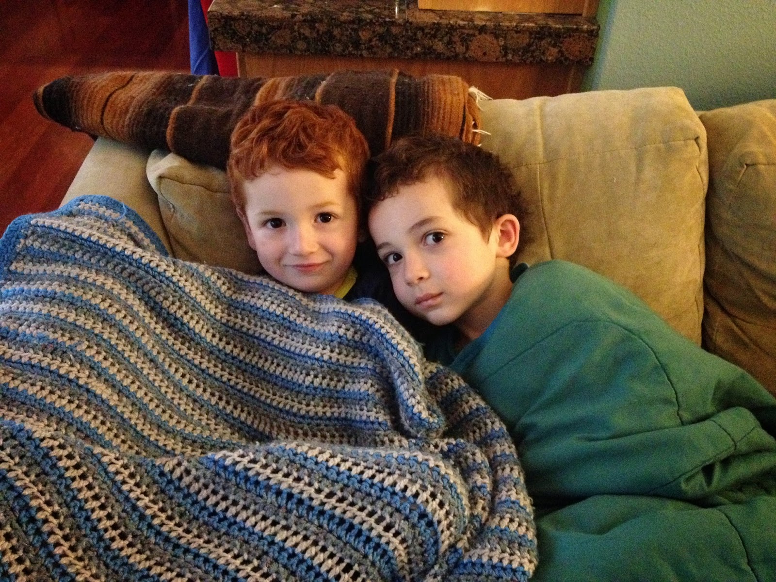 Matt, Alexis, Theo and Franklin!: Daily recommended does of cuddling ...