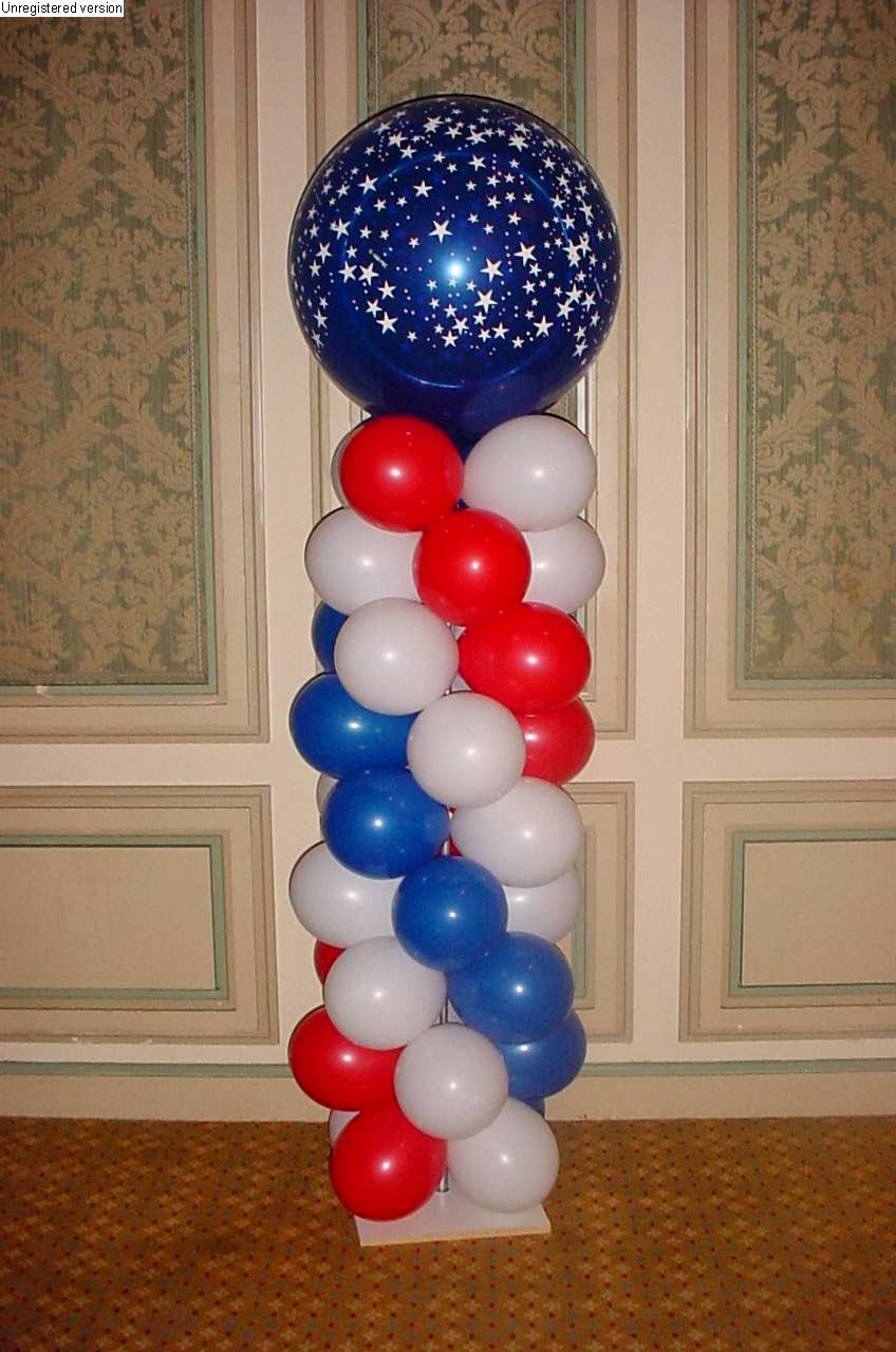 Arty Party by April: Balloon Columns or Balloon Pillars