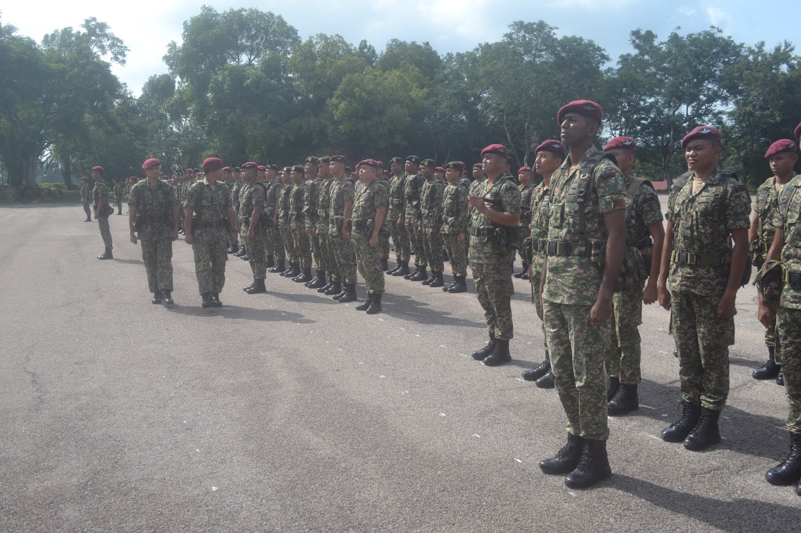 BATALION KE-8 REJIMEN RENJER DIRAJA (PARA): GALERI PASUKAN