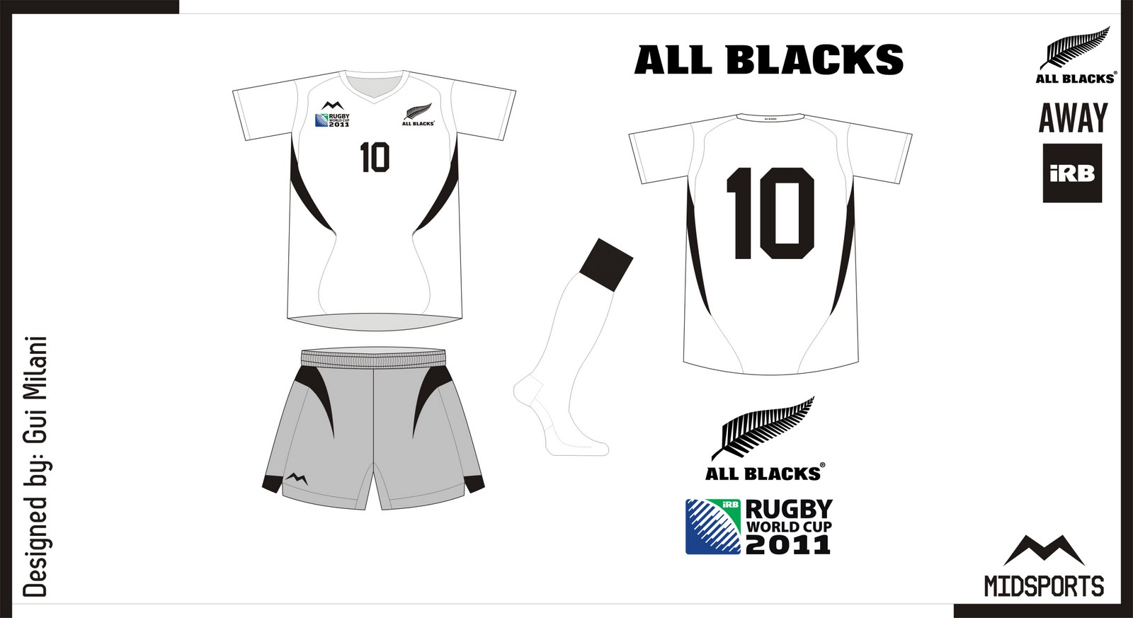 Midsports Design by Gui Milani: Copa do Mundo de Rugby: All Blacks-Nova ...