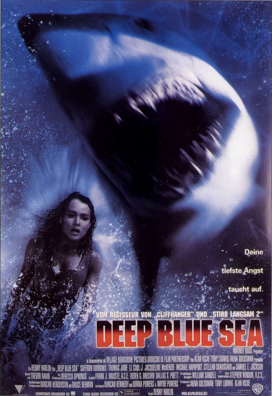 Todo El Terror Del Mundo: Deep Blue Sea (Alerta En Lo Profundo ...