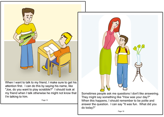 Julie's Blogging: Social Stories!!