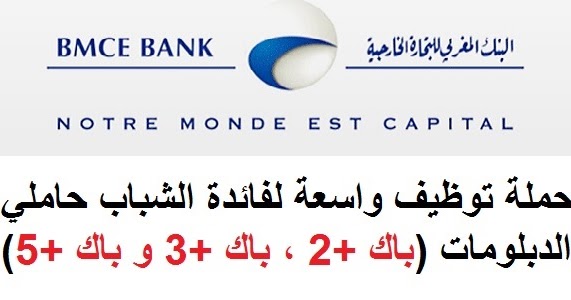 BMCE BANK recrute des Conseillers Clientèles et des Chargés d’Appui ...